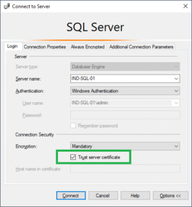 Fixing SQL Server SSL Error: The Certificate Chain Was Issued by an Untrusted Authority – SQL ...