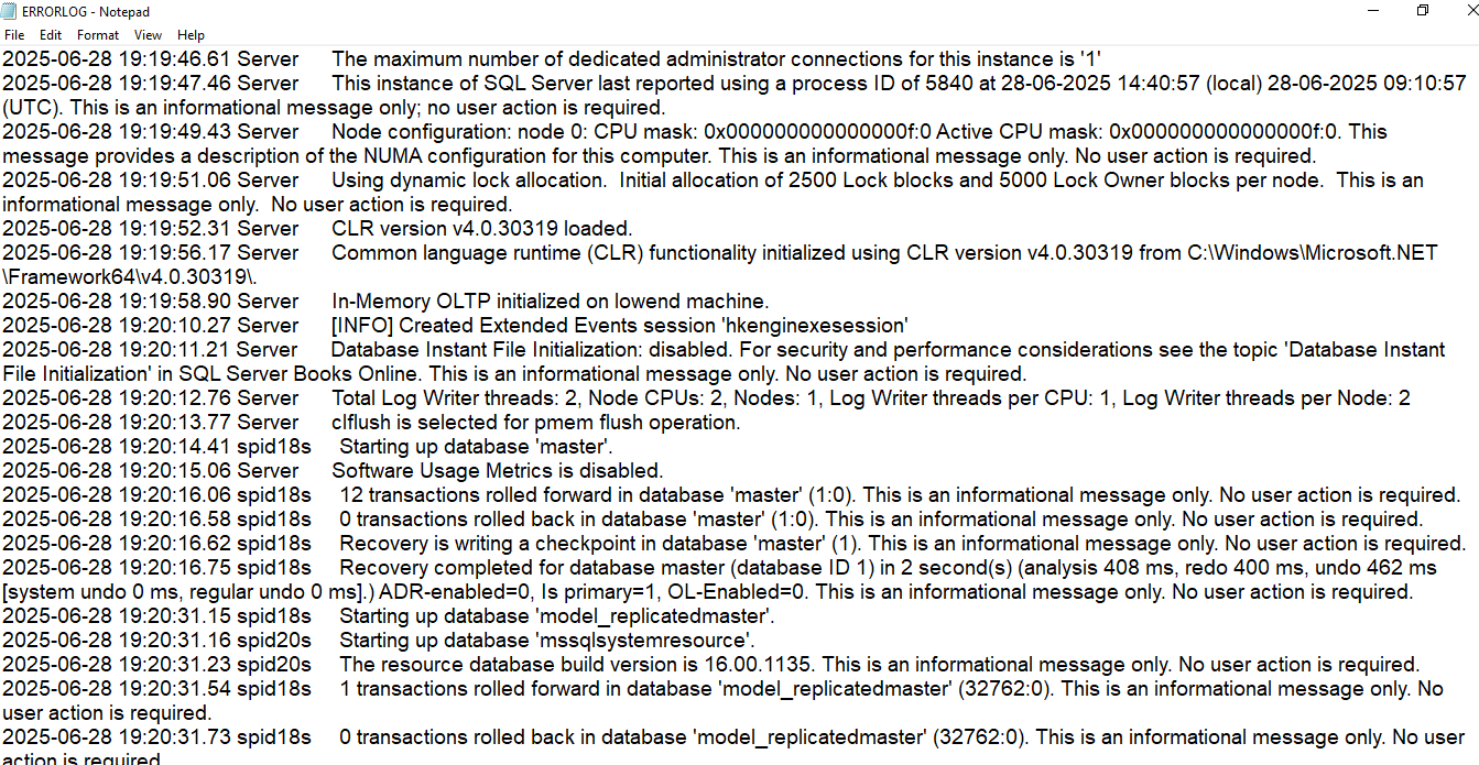 Inside SQL Server: Navigating Error Logs via the File System – SQL Circuit